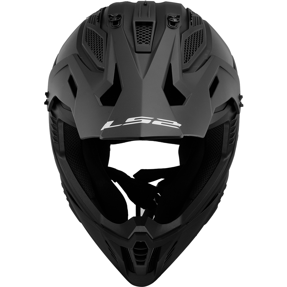 LS2 MX708 FAST II Motorcycle Helmet - Matt Black – Playwell Bikers